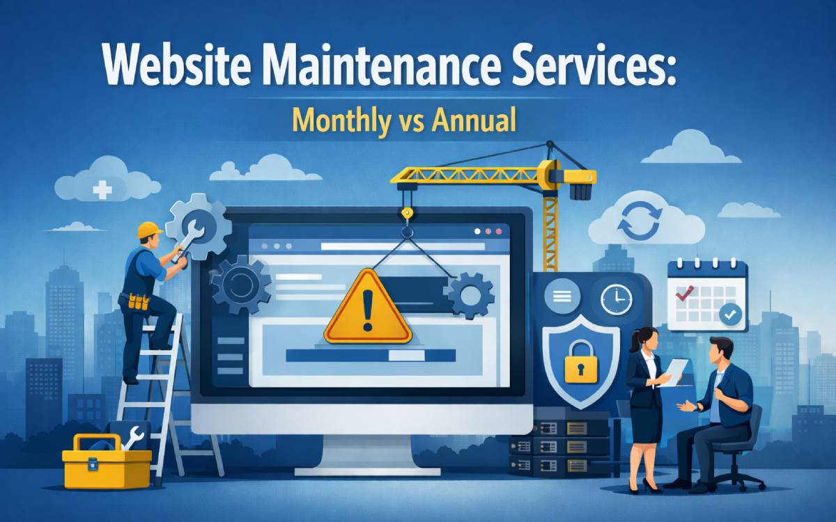 Website Maintenance Services: Monthly vs Annual